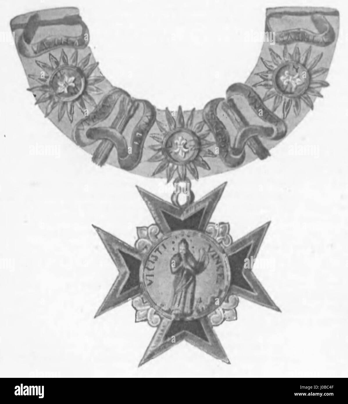 Blessed mary the virgin Black and White Stock Photos & Images - Alamy