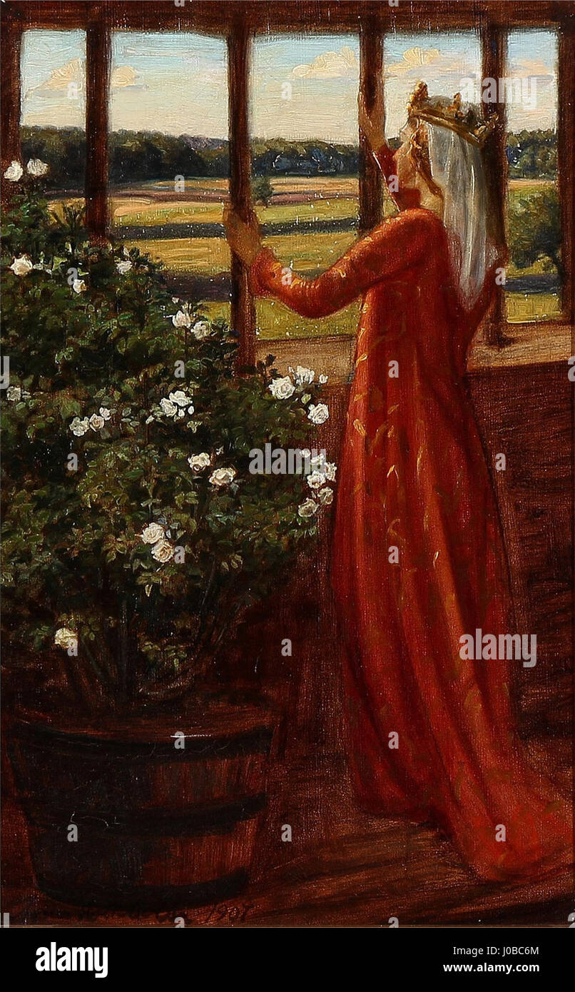 ‘Isolde’ (1907) by Agnes Slott-Møller depicts the tragic heroine from ...
