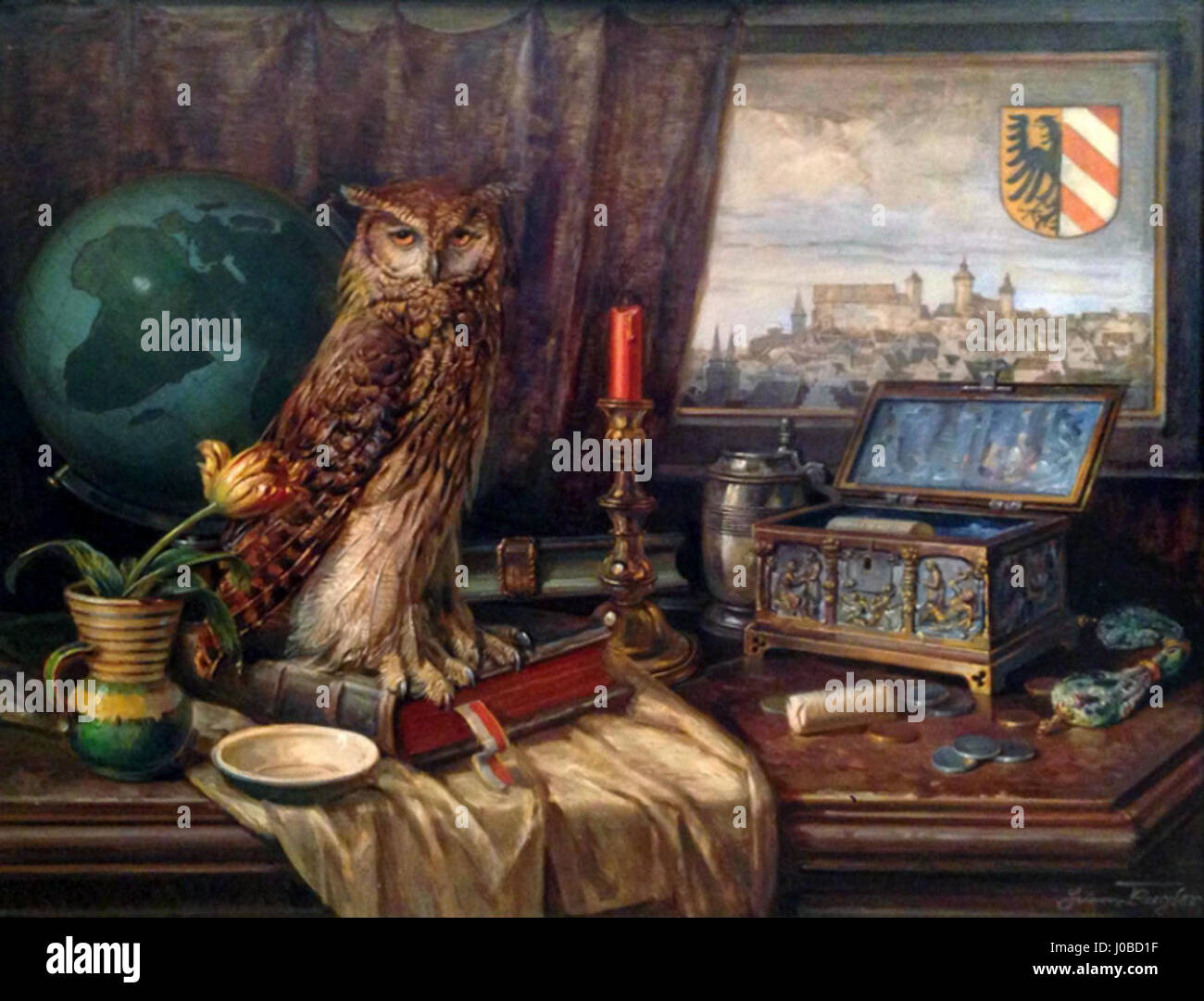 Heinrich Kugler’s 'Nürnberger Stilleben' is a still life painting ...