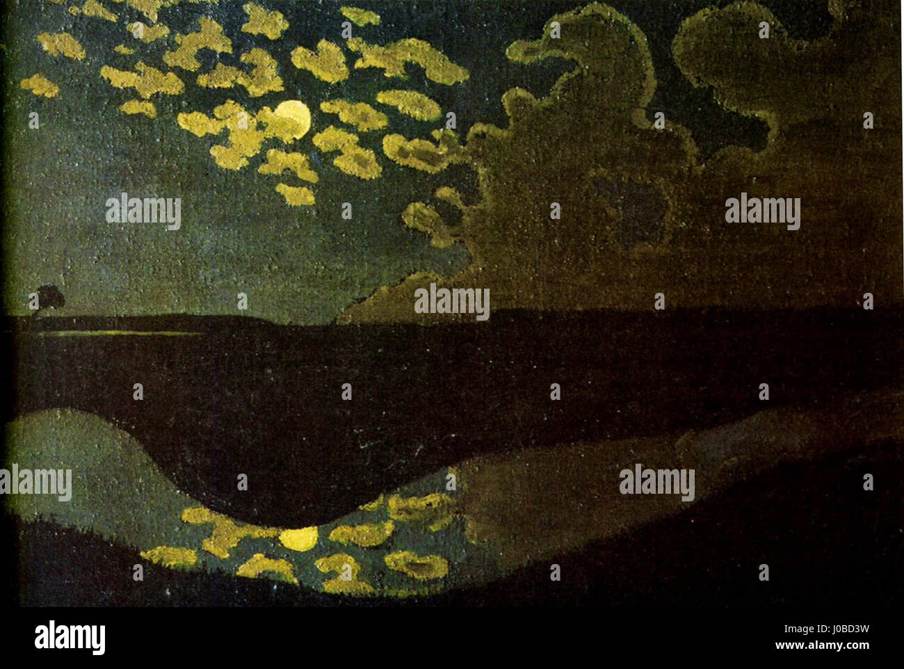 Félix Vallotton, 1895c - Clair de lune Stock Photo - Alamy