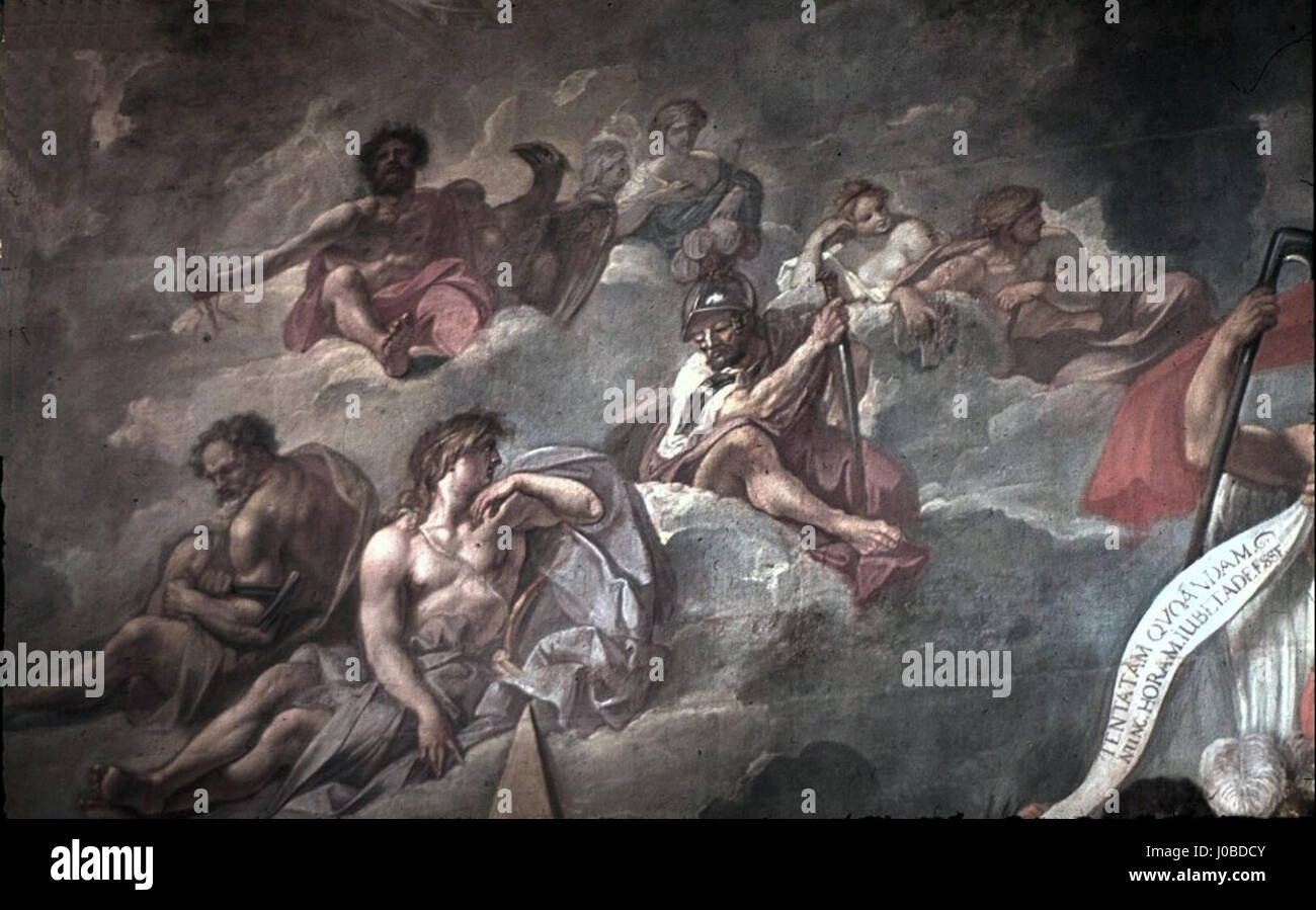 Jacques Vaillant’s painting 'Allegorie auf die Eroberung der Insel ...