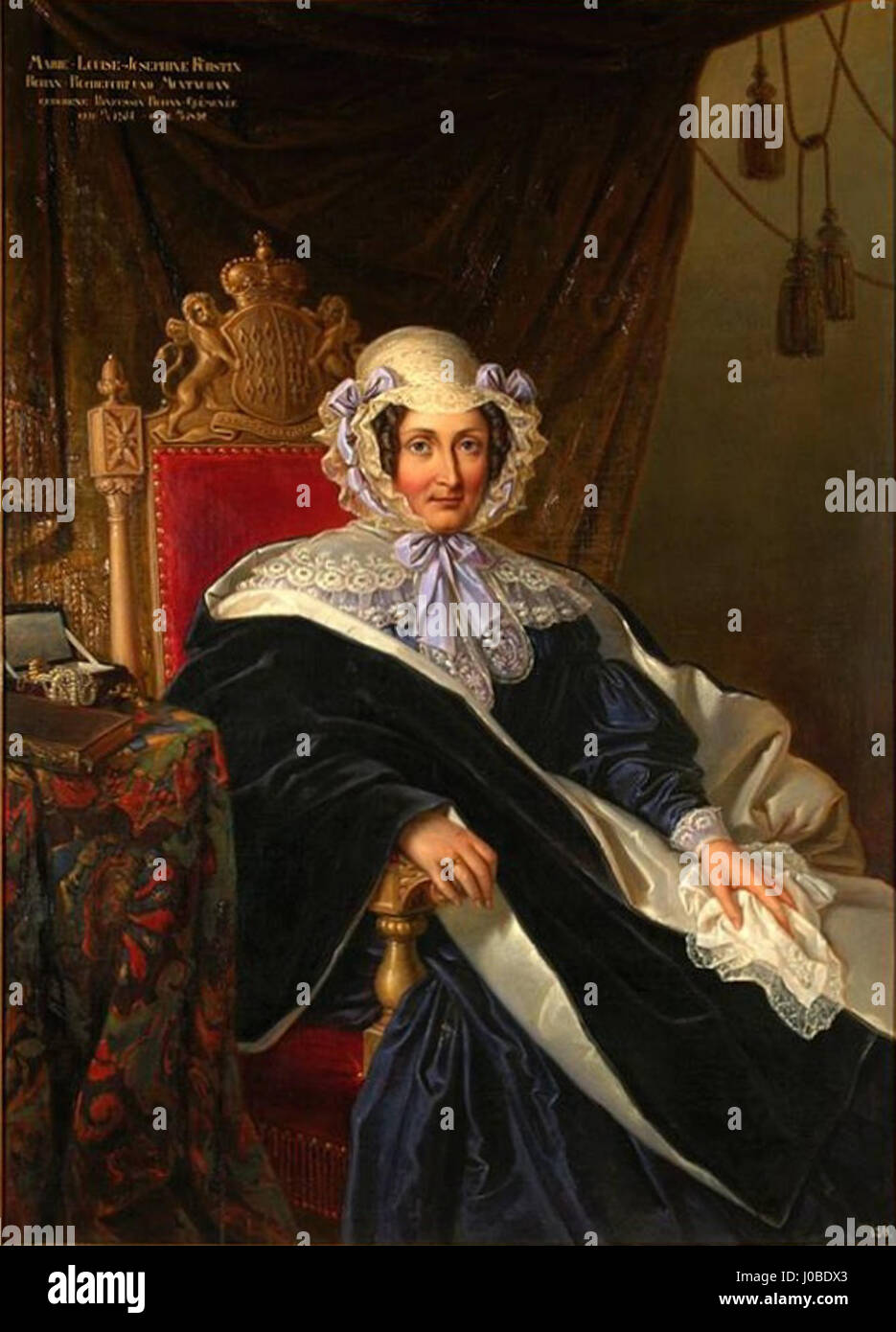 Engelbert Seibertz’s portrait of Marie Louise Joséphine de Rohan ...