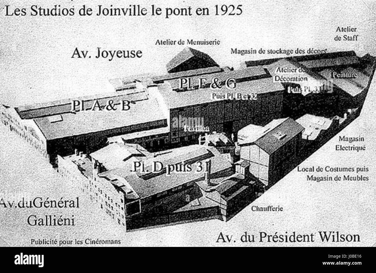 The Studios-Pathé-Joinville, established in 1925, were a prominent film ...