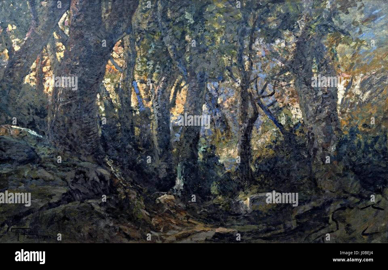 'Terra Natal (Meio-Dia)' by Antônio Parreiras is a painting that ...