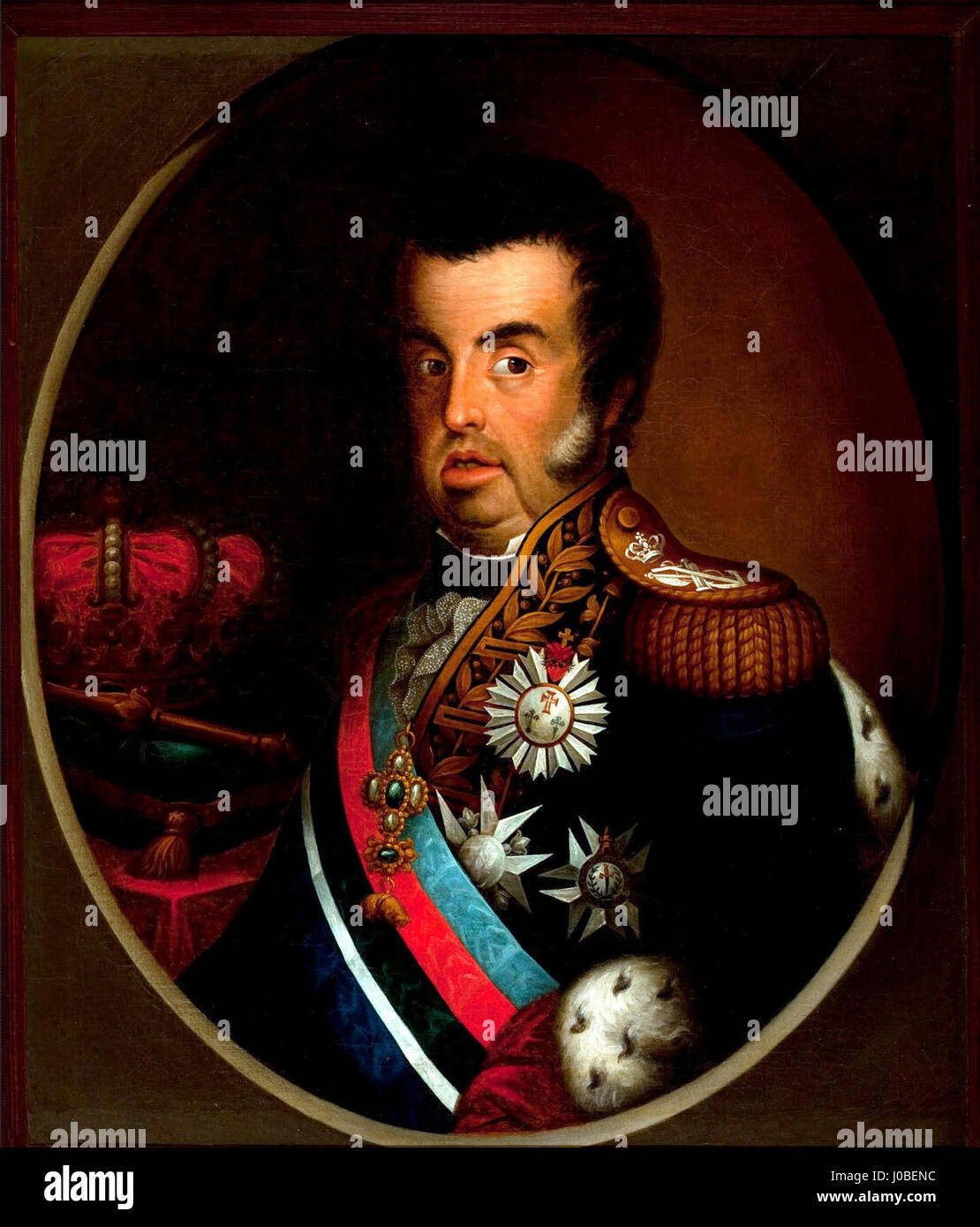 King joao vi portrait hi-res stock photography and images - Alamy