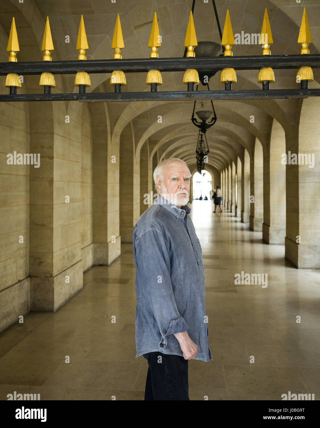 Portrait of Norman Rush 24/06/2015 ©Philippe MATSAS/Opale Stock Photo ...