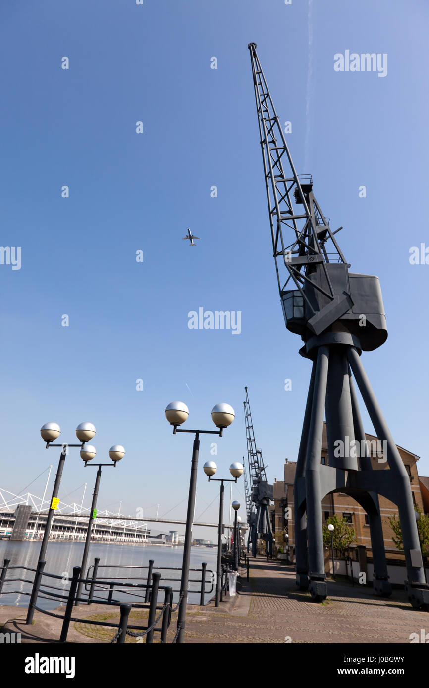 View of the waterside area of Britannia Village on the South side of ...