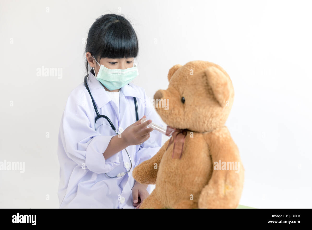 Playing doctor and nurse children hi-res stock photography and images ...