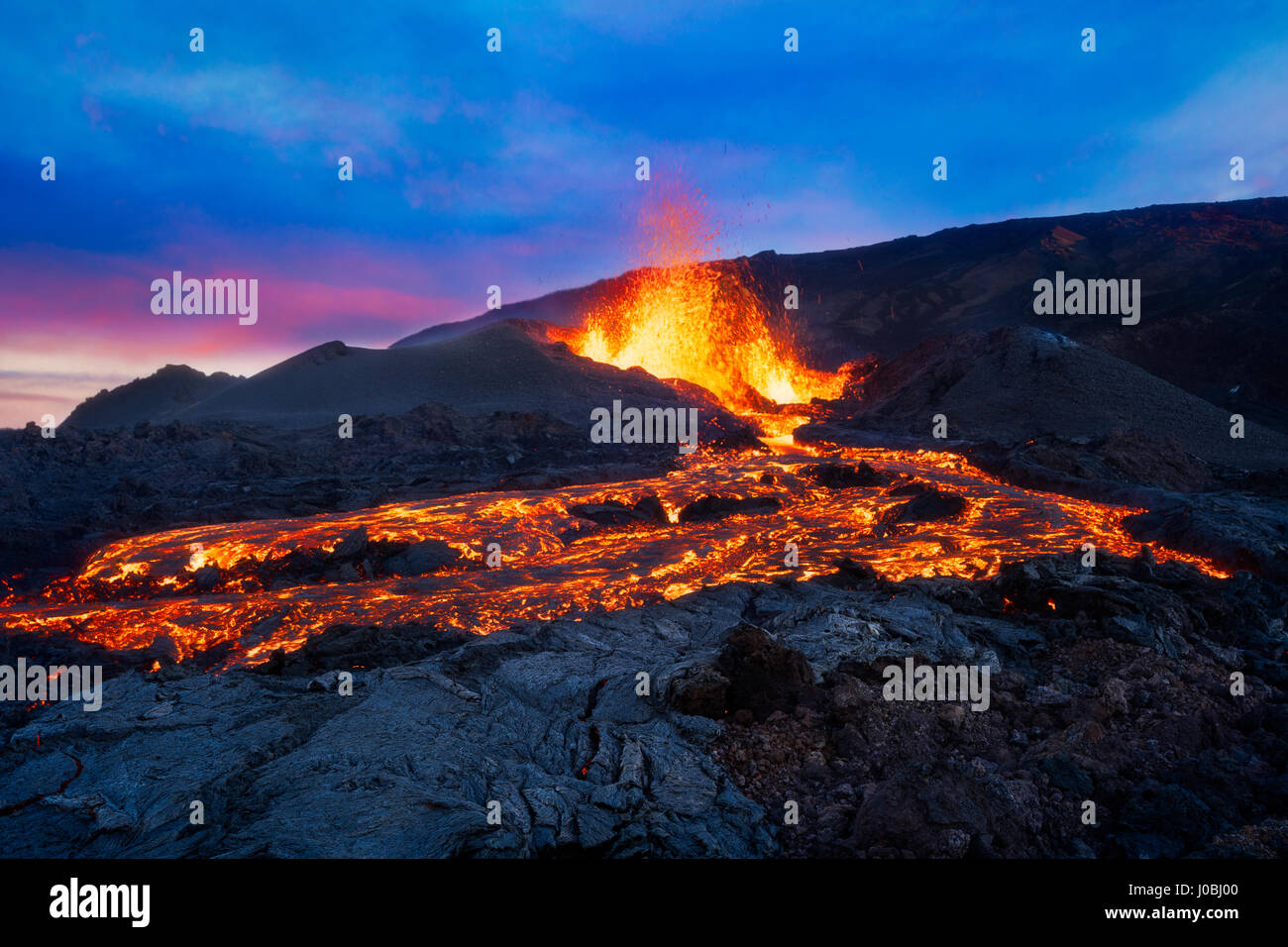 Inside A Active Volcano