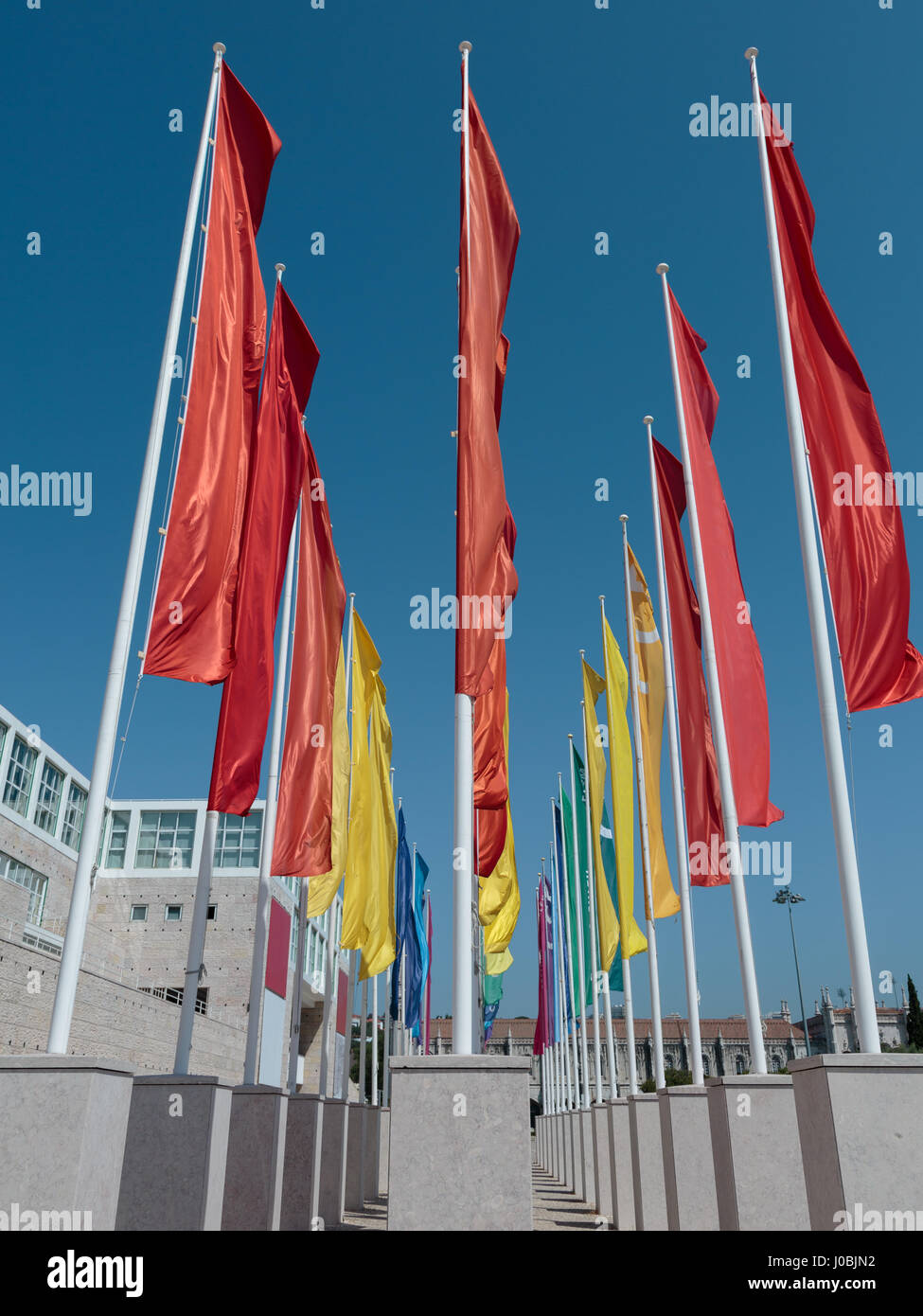 Bunch world national flags hi-res stock photography and images - Alamy