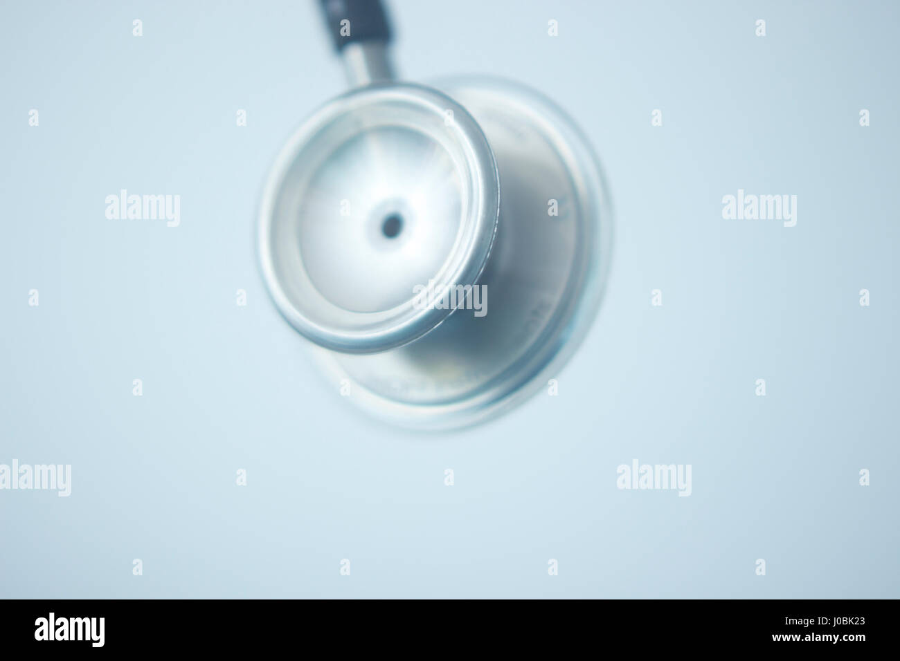 Doctors medical stethoscope heart rate monitoring equipment to listen ...