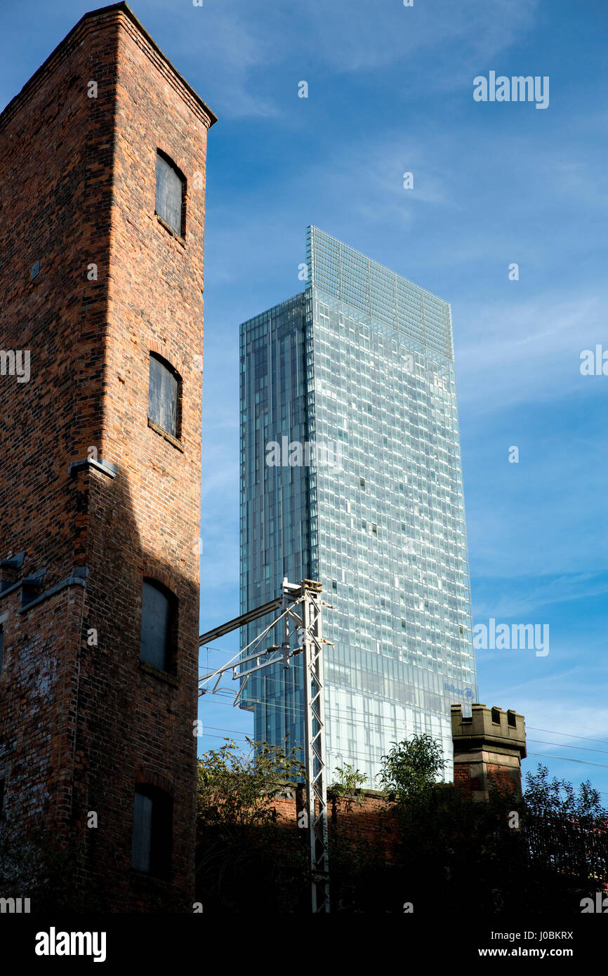 Beetham Tower, aka Hilton Tower, Manchester, Greater Manchester ...