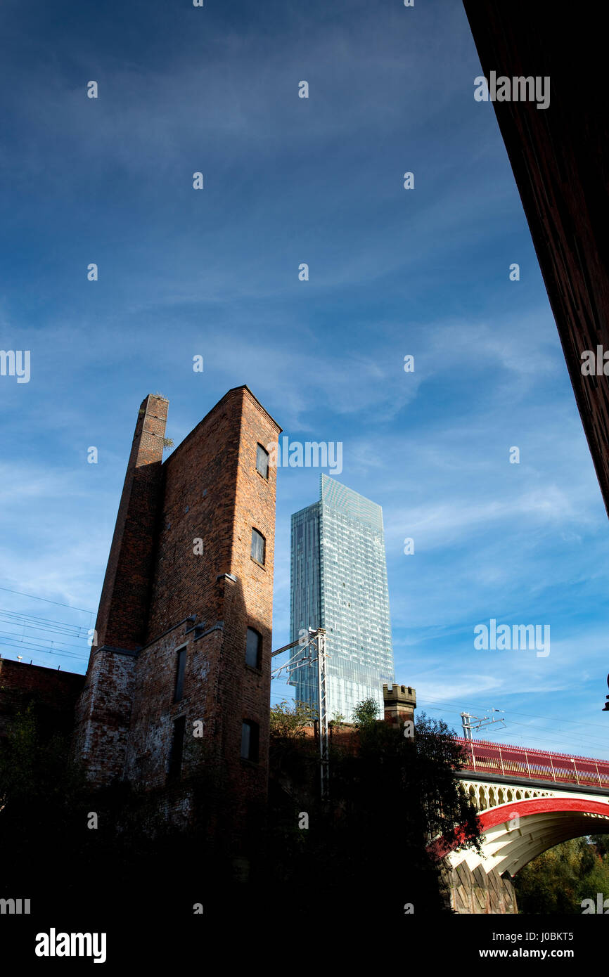 Beetham Tower, aka Hilton Tower, Manchester, Greater Manchester ...