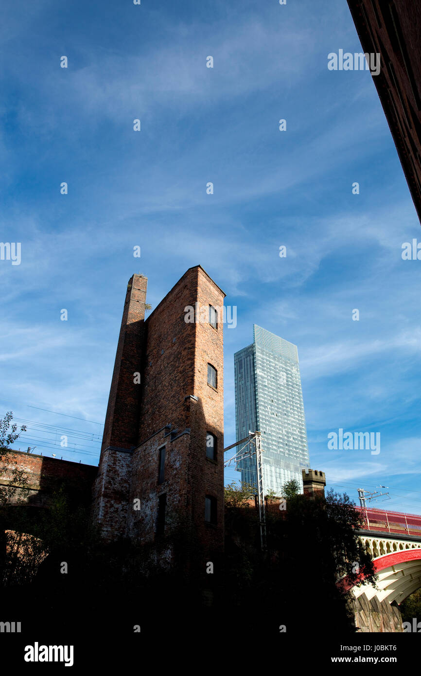Beetham Tower, aka Hilton Tower, Manchester, Greater Manchester ...