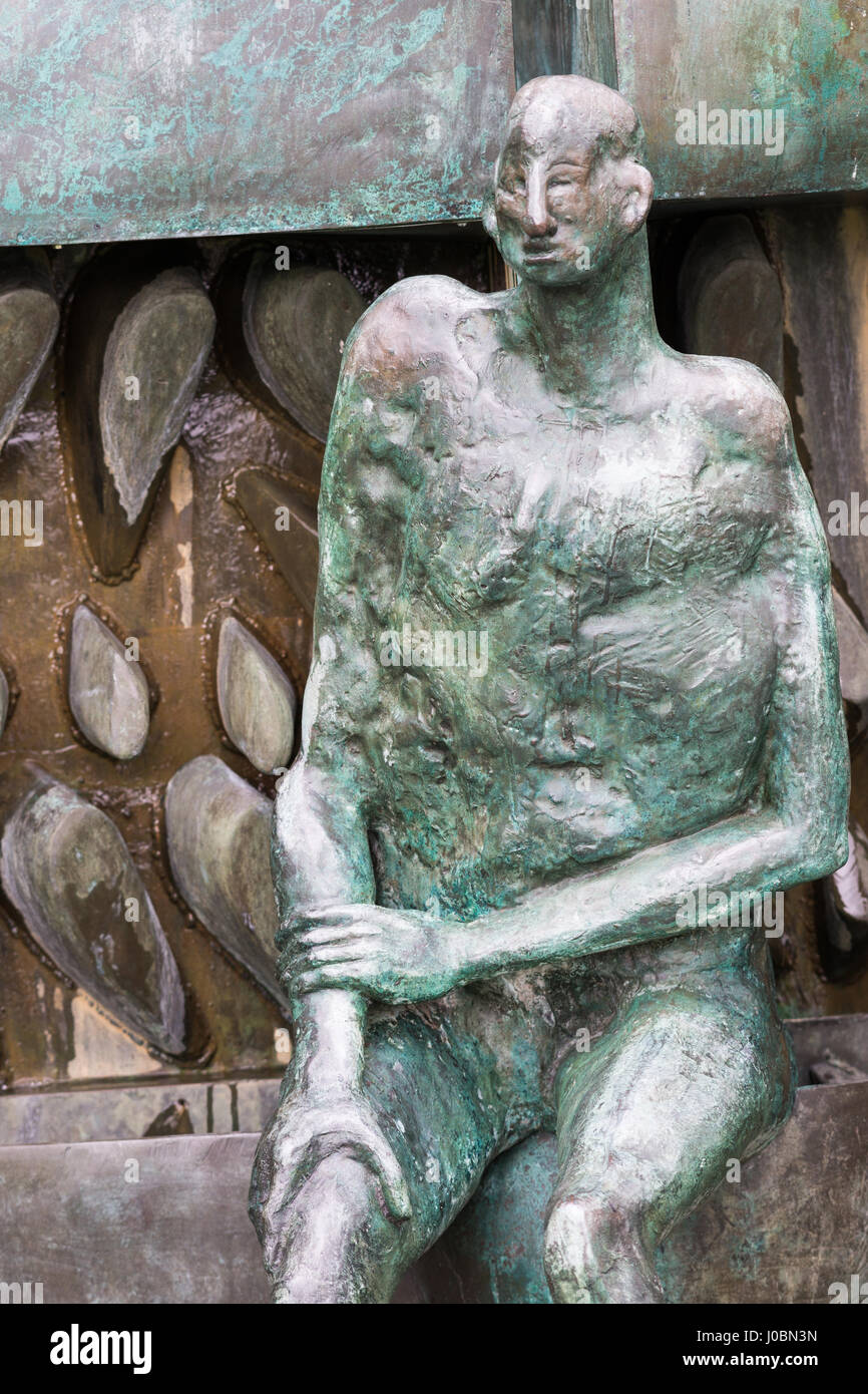 Auckland, New Zealand - March 1, 2017: Closeup on one of the man, part ...