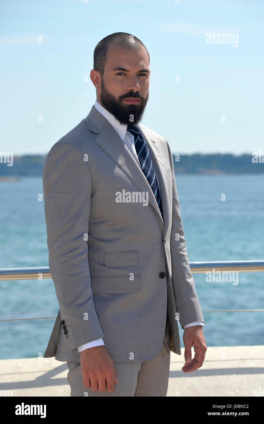 Mip TV 2017: actor Tom Cullen Stock Photo - Alamy