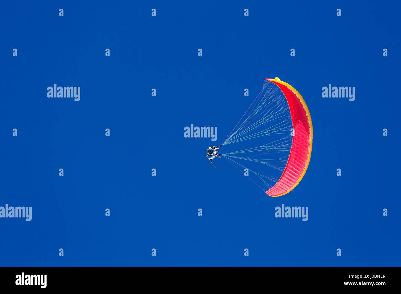 Speed flying as the air sport of flying a small, fast fabric wing ...