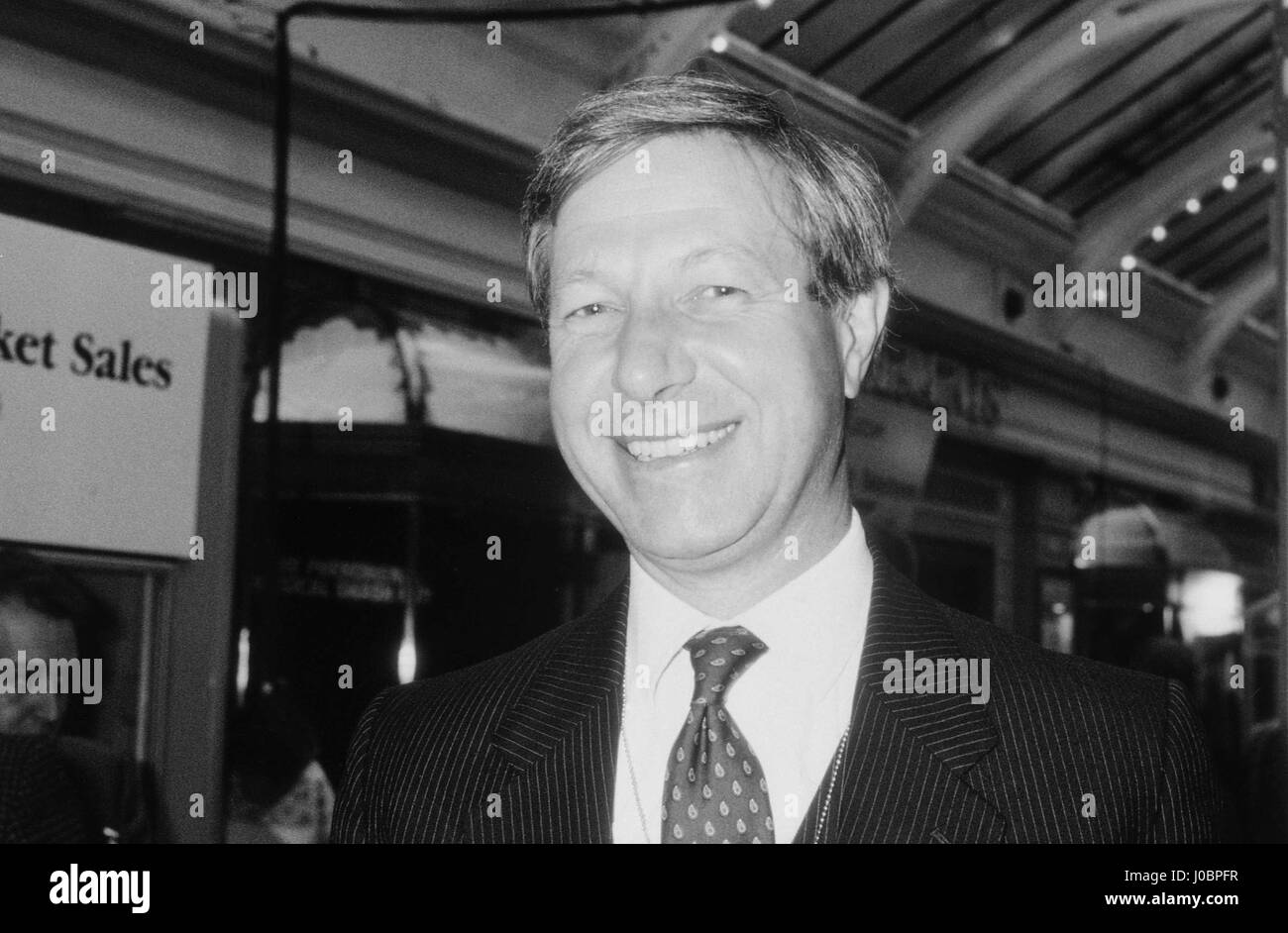 Ian Grist, Conservative party Member of Parliament for Cardiff West ...