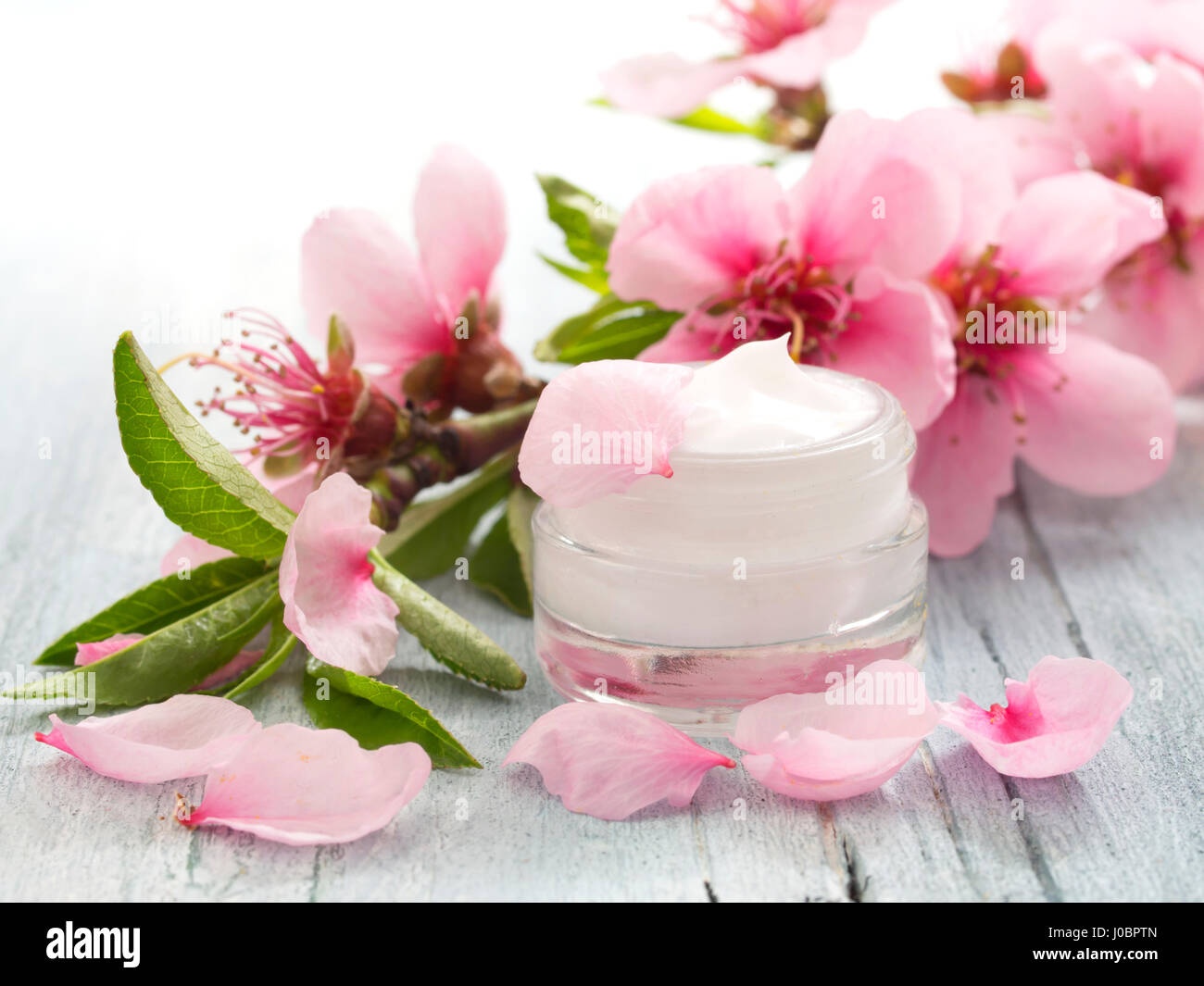 floral cosmetics, fresh as spring Stock Photo - Alamy