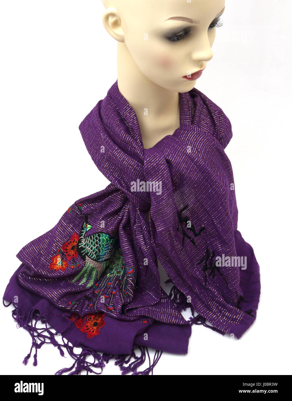 Embroidered scarf hi-res stock photography and images - Alamy