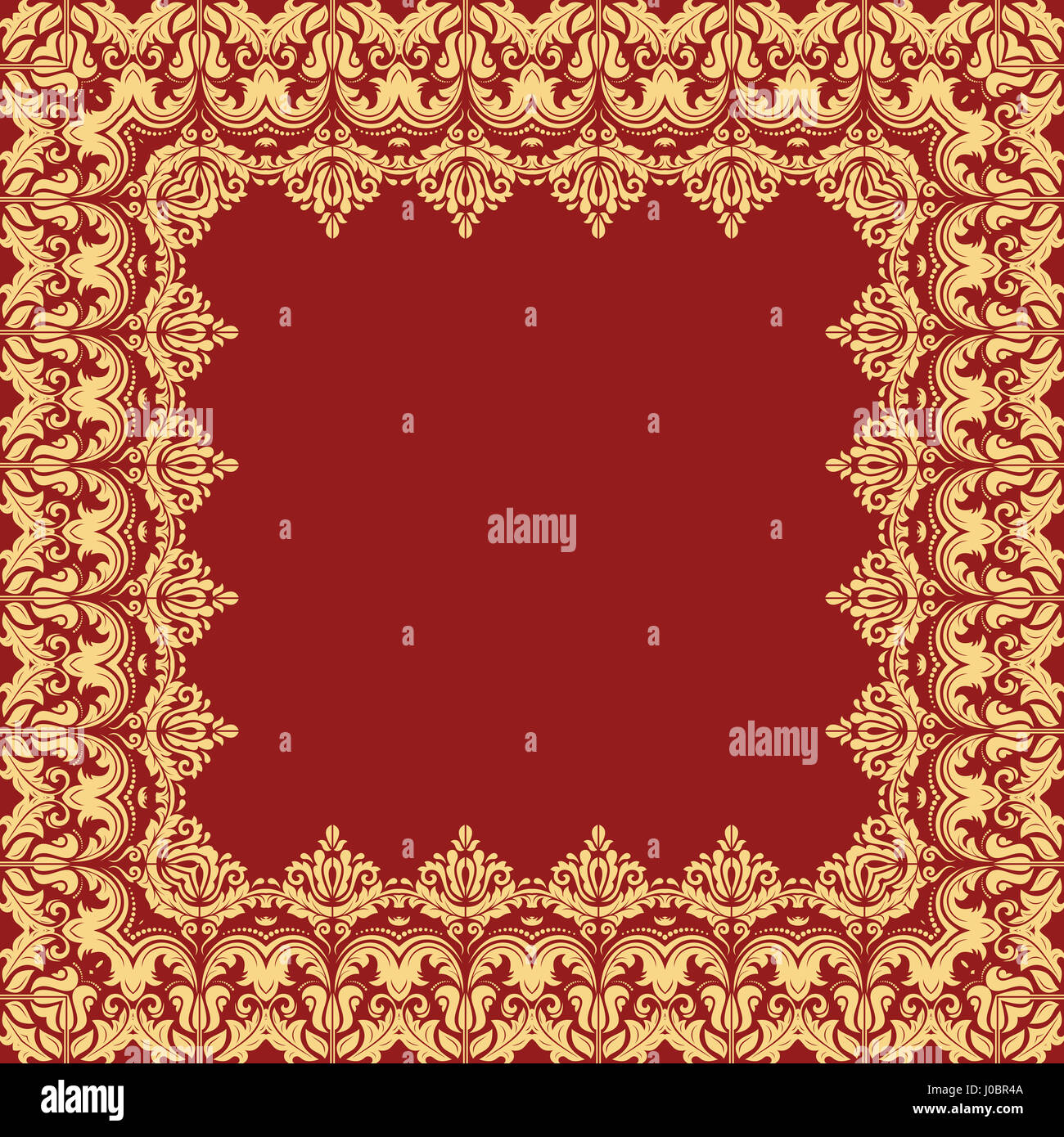 Floral Fine Frame Stock Photo - Alamy