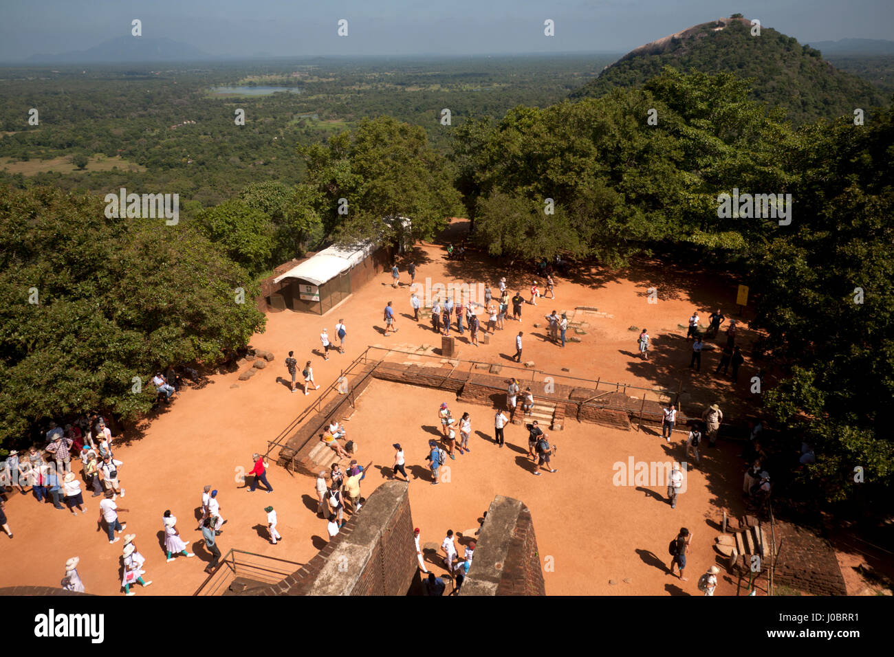 lion platform sigiriya north central province sri lanka Stock Photo - Alamy