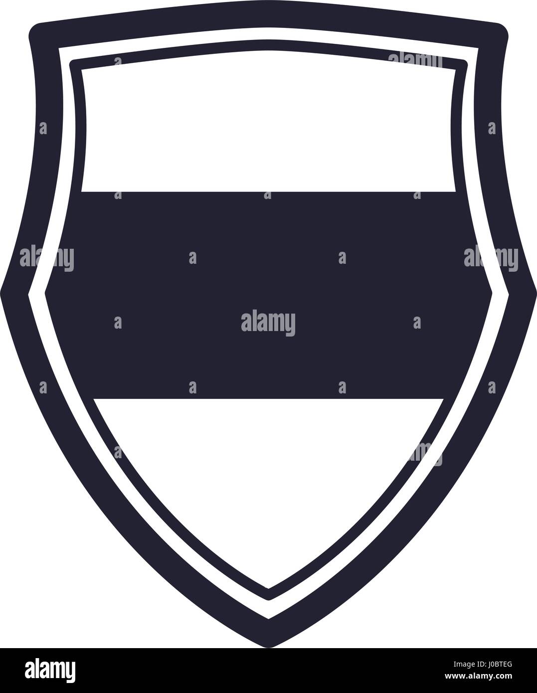 Shield emblem symbol Stock Vector Image & Art - Alamy