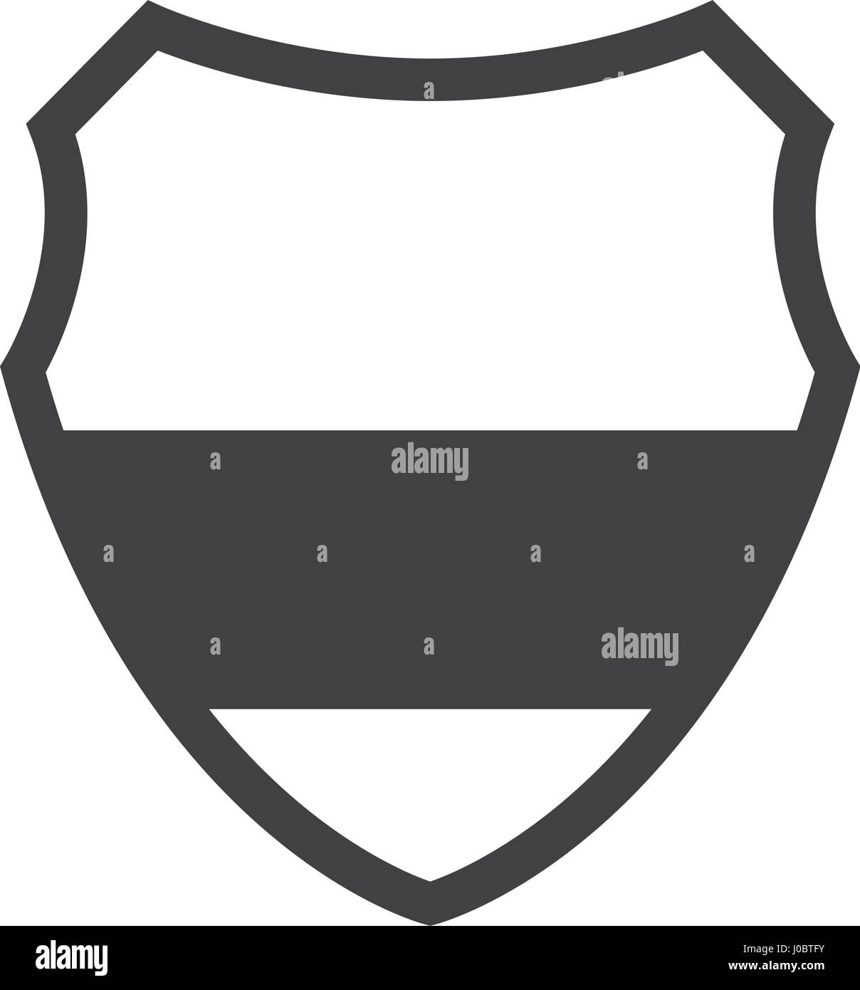 Shield emblem symbol Stock Vector Image & Art - Alamy