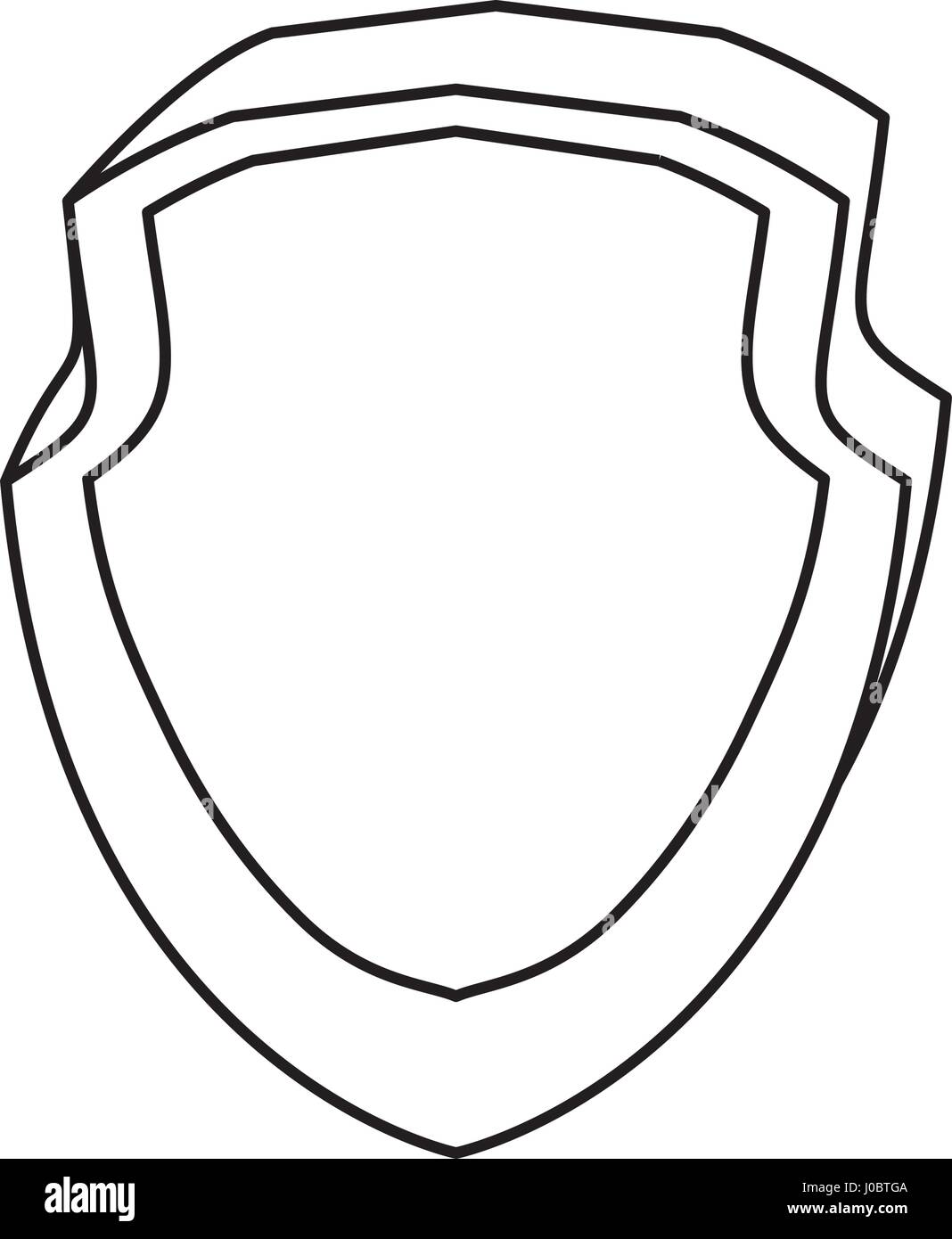 Shield emblem symbol Stock Vector Image & Art - Alamy