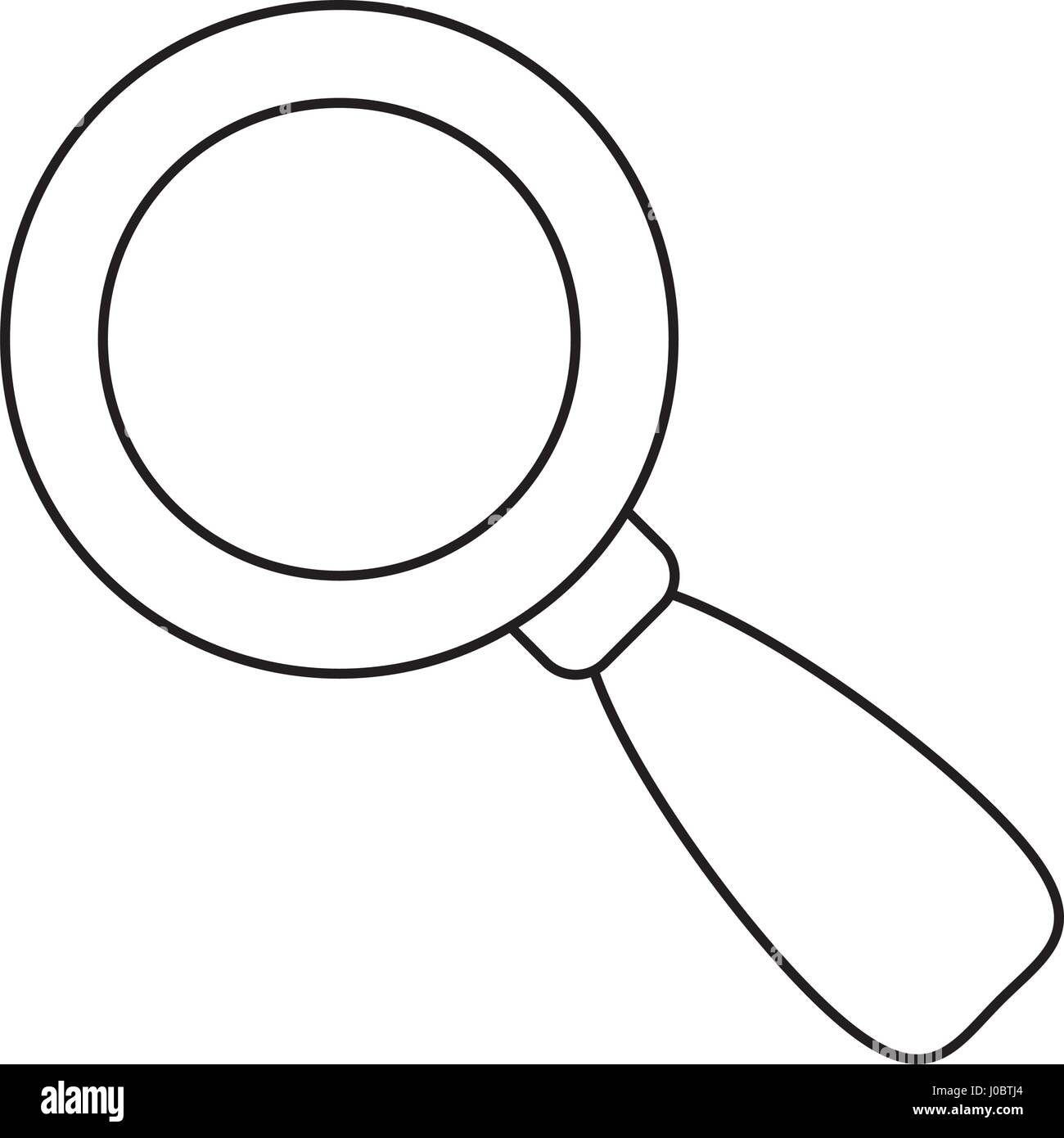 Lupe magnifying glass Stock Vector Image & Art - Alamy