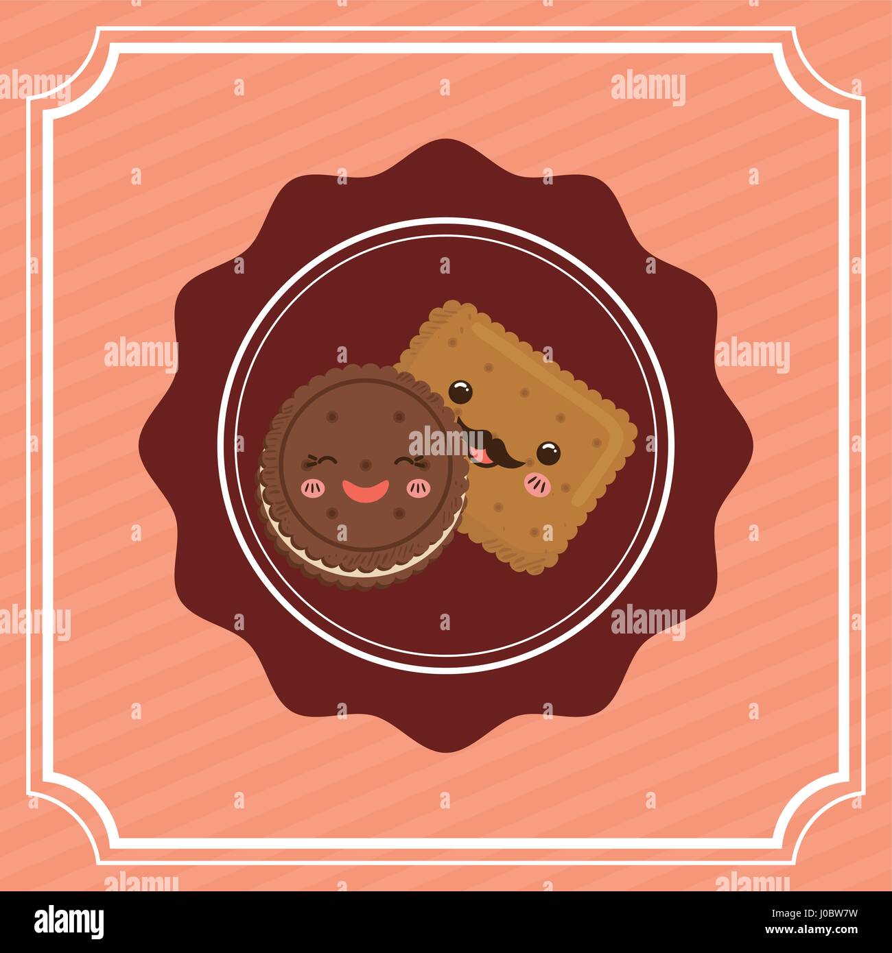 Sweet dessert cartoon Stock Vector Image & Art - Alamy