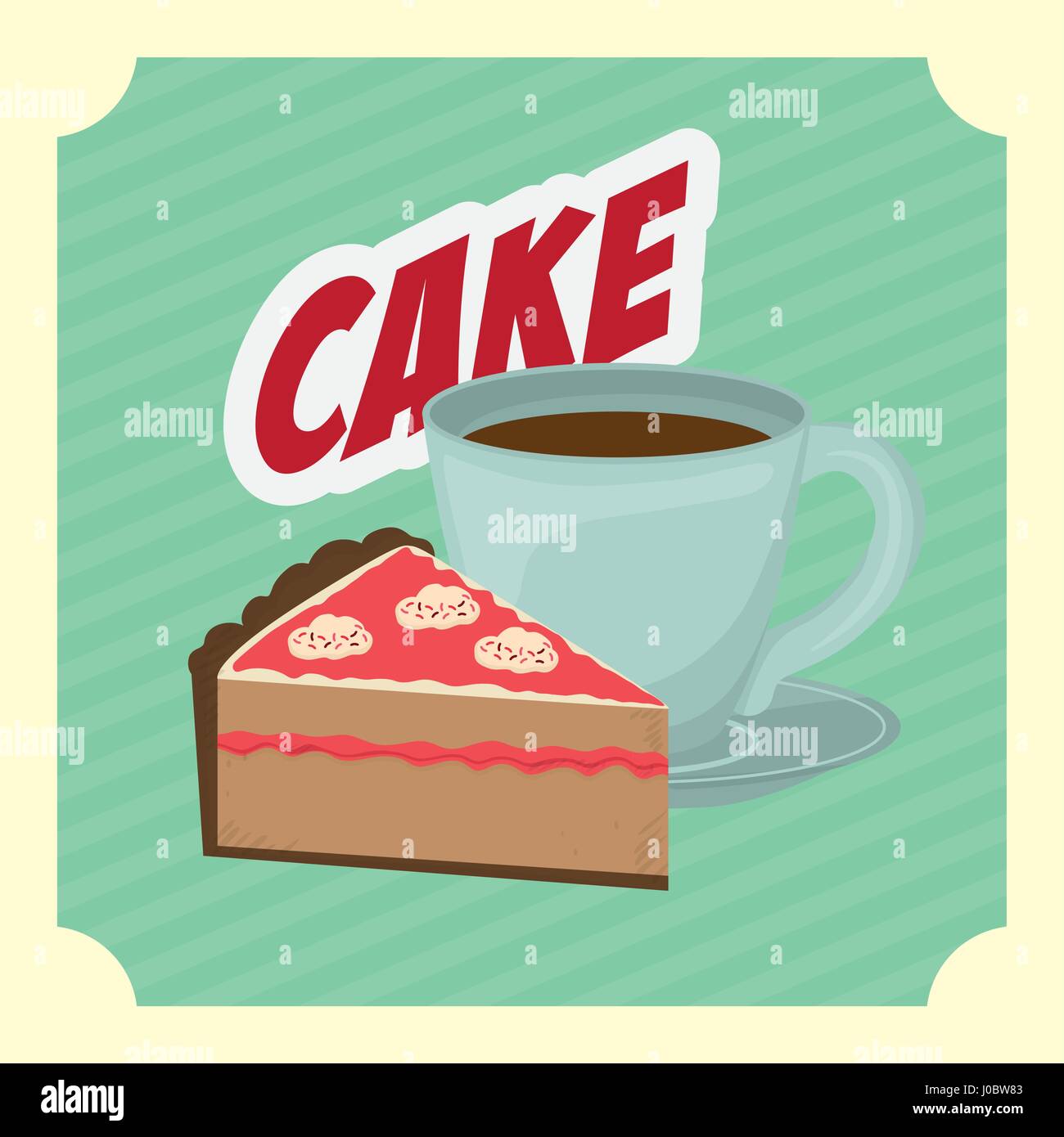 Delicious sweet bakery Stock Vector Image & Art - Alamy