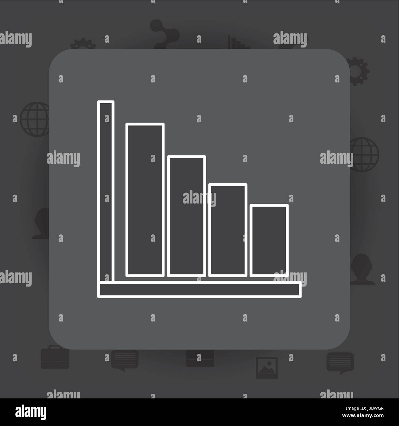 Statistics bars graphic Stock Vector Image & Art - Alamy