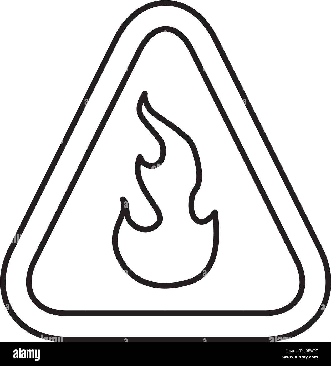 Flammable advert sign Stock Vector Image & Art - Alamy