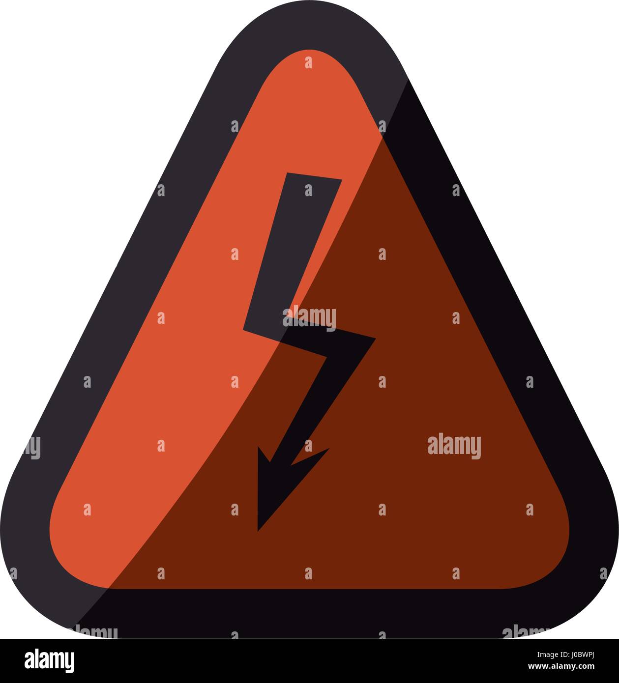 High voltage sign Stock Vector Image & Art - Alamy