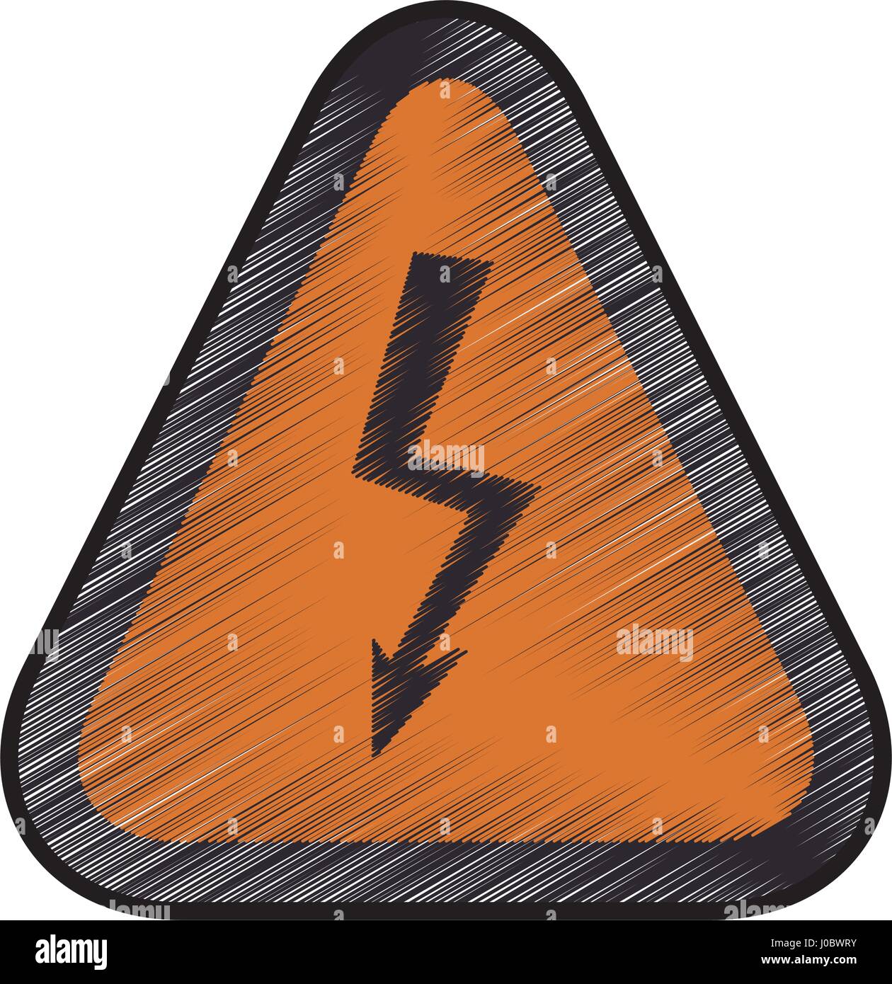 High voltage sign Stock Vector Image & Art - Alamy