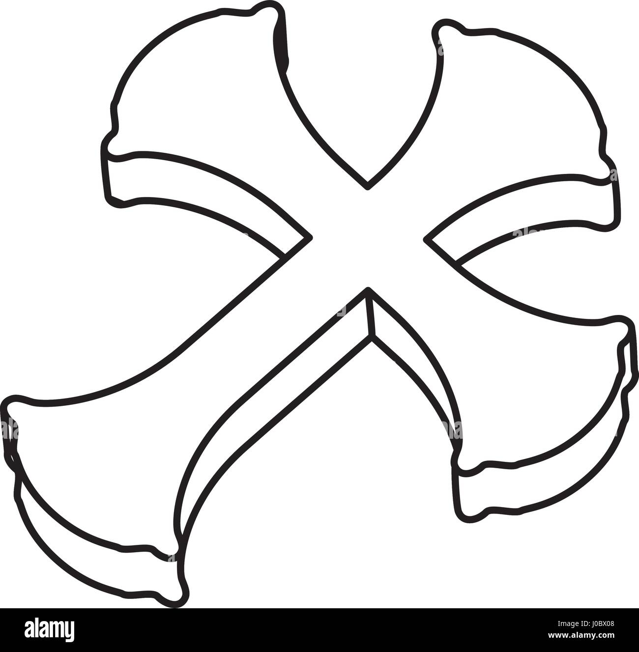 Christianity cross symbol Stock Vector Image & Art - Alamy