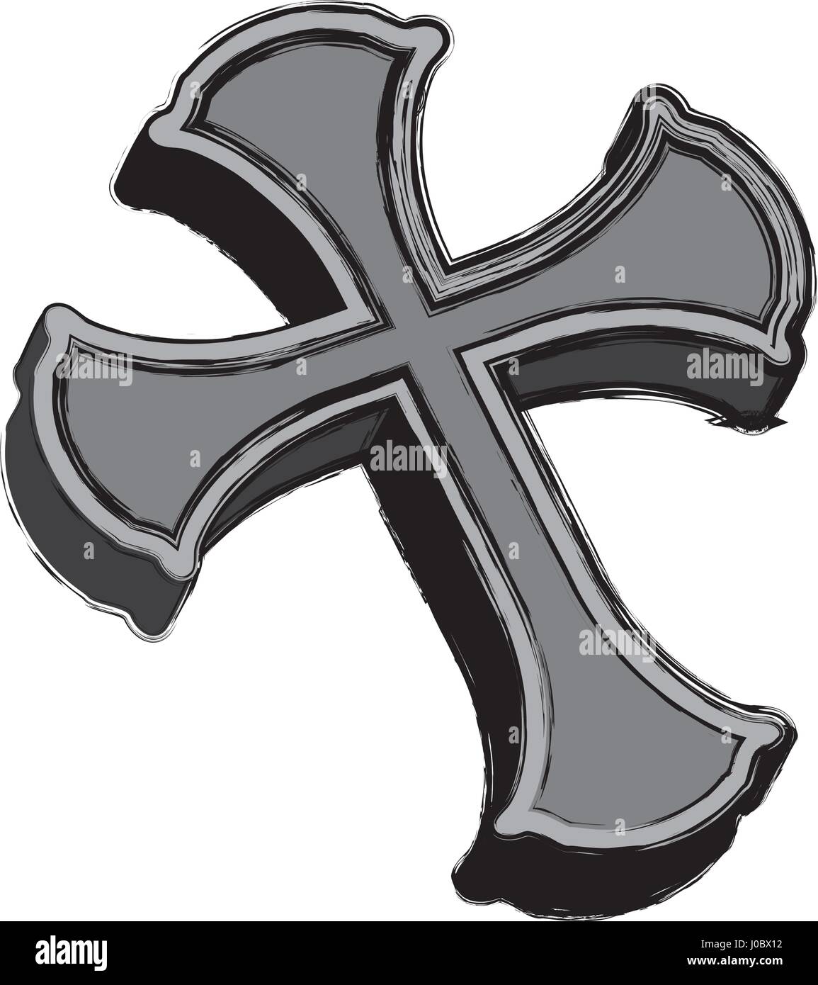 Christianity cross symbol Stock Vector Image & Art - Alamy
