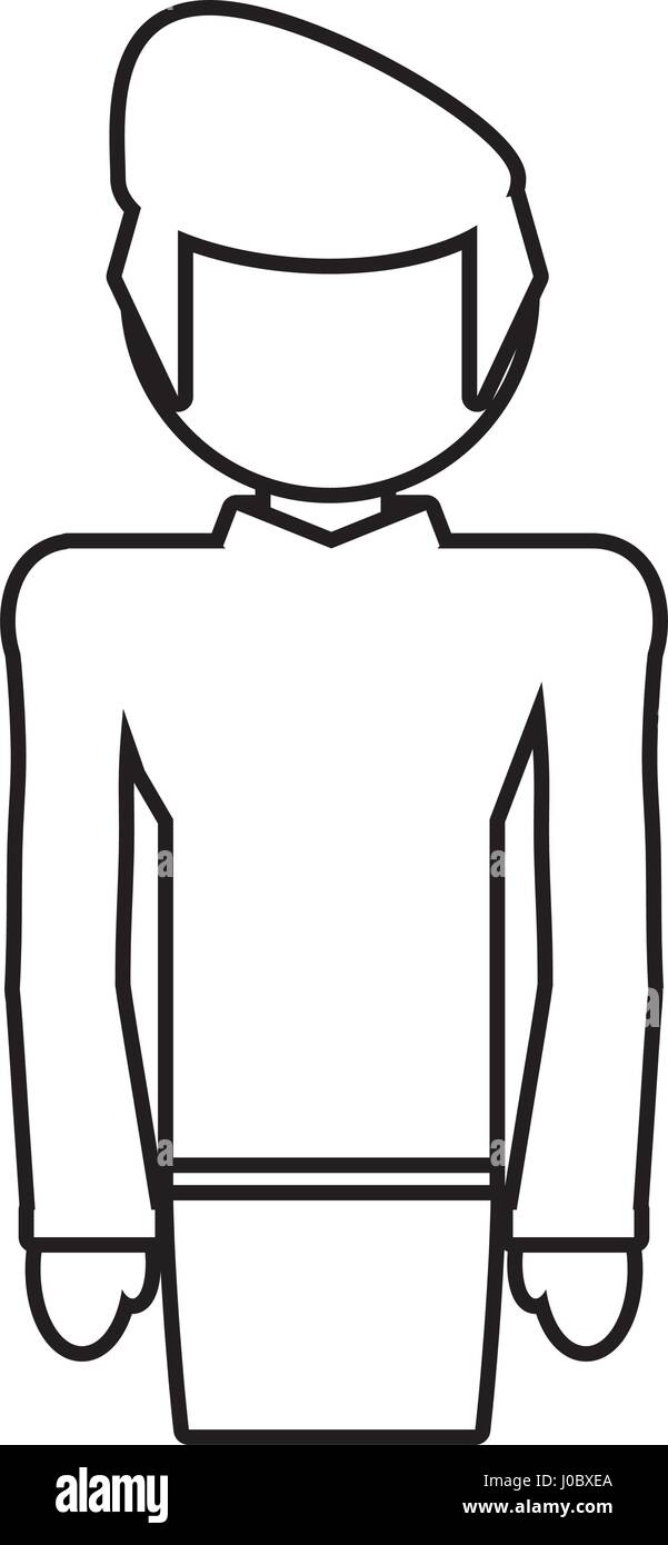 man male father family outline Stock Vector Image & Art - Alamy