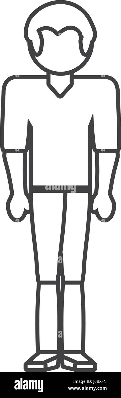 man male father family outline Stock Vector Image & Art - Alamy