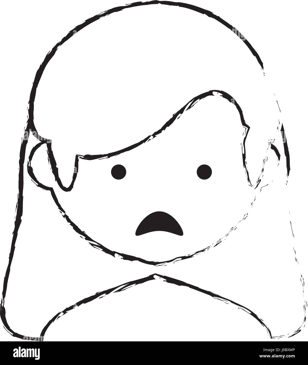 skecth mother sad face Stock Vector Image & Art - Alamy