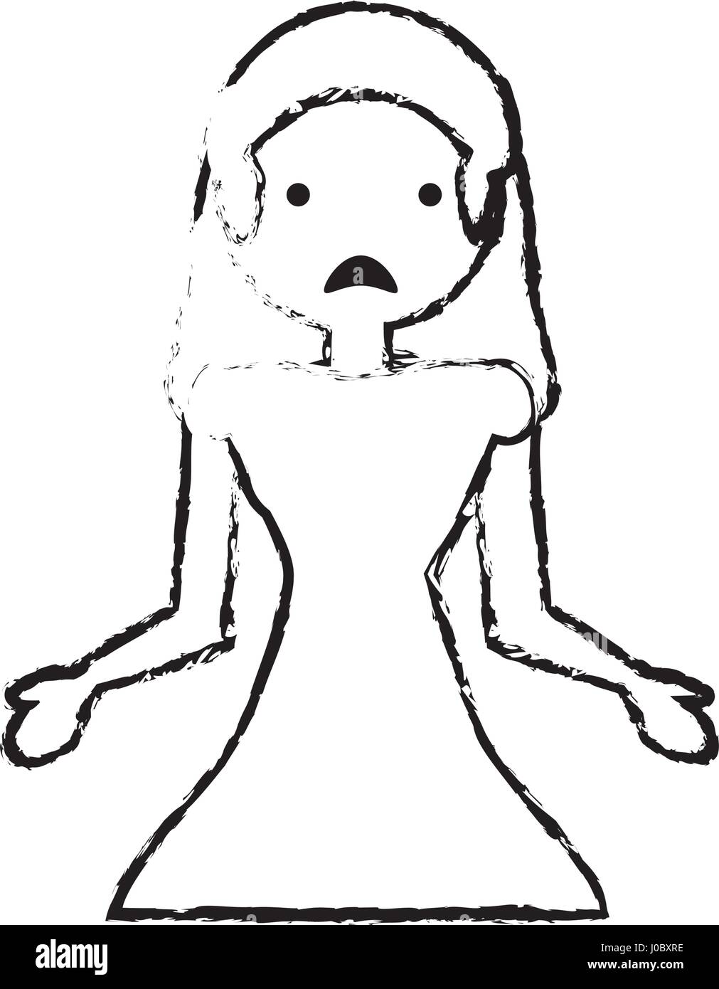 skecth mother sad face Stock Vector Image & Art - Alamy