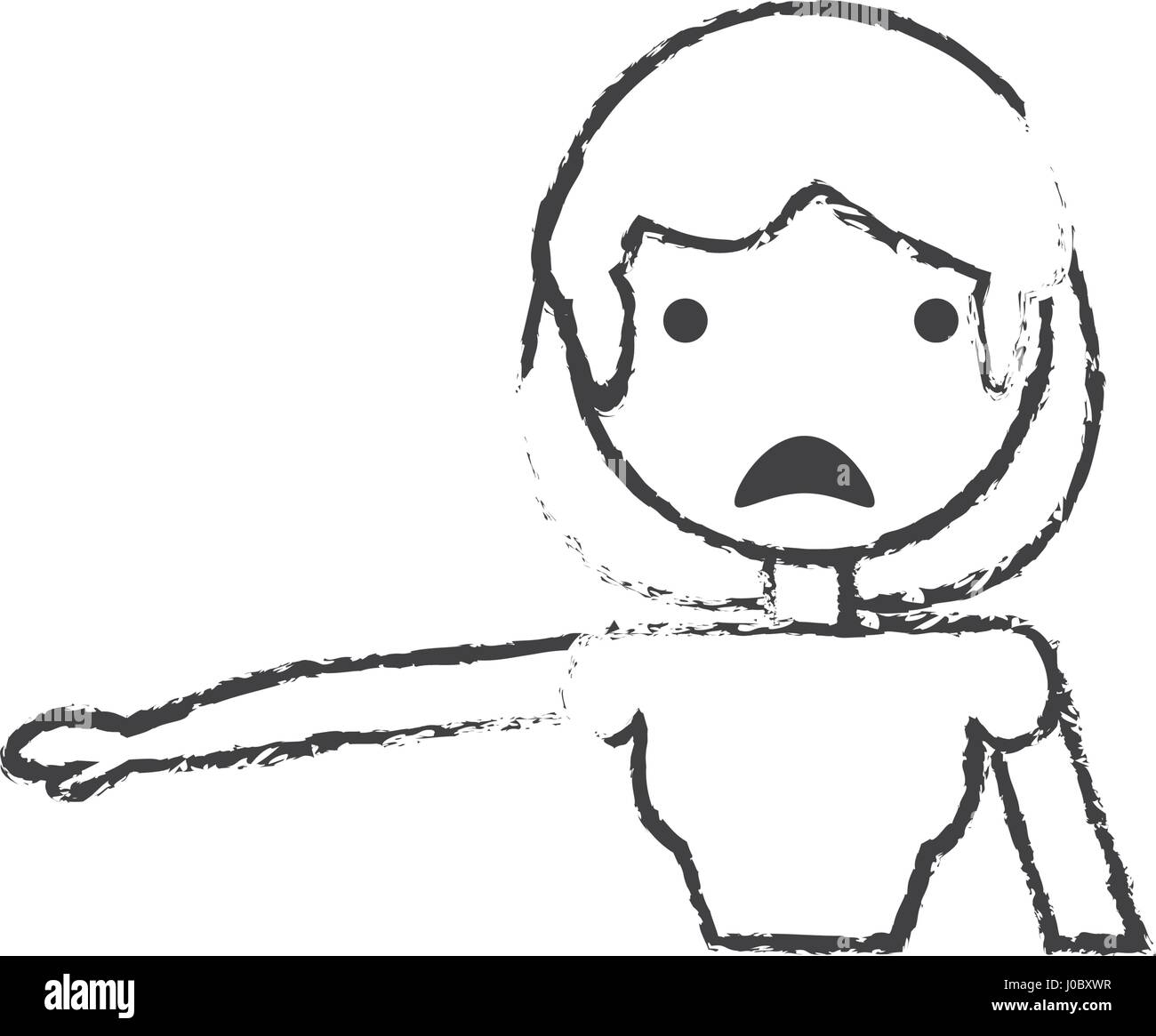 sketch female mom sad Stock Vector Image & Art - Alamy