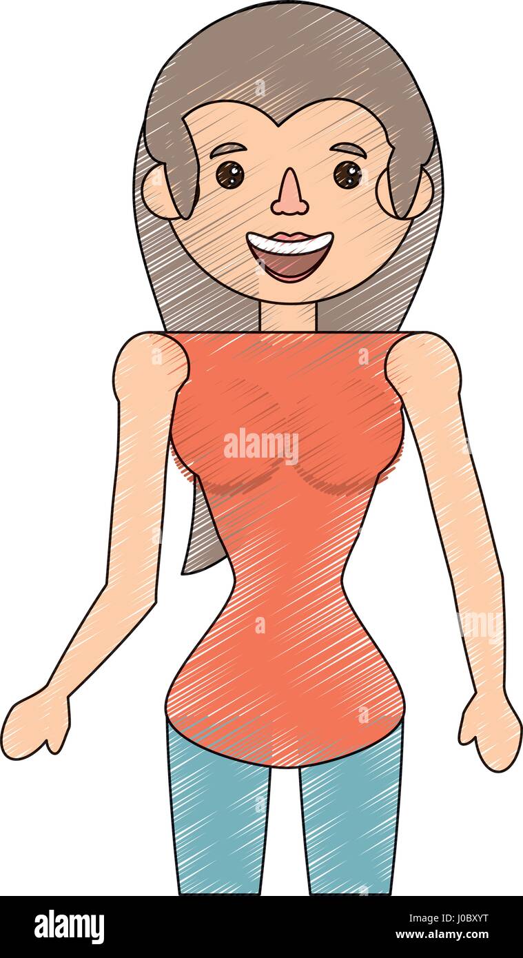 drawing woman mother image Stock Vector Image & Art - Alamy