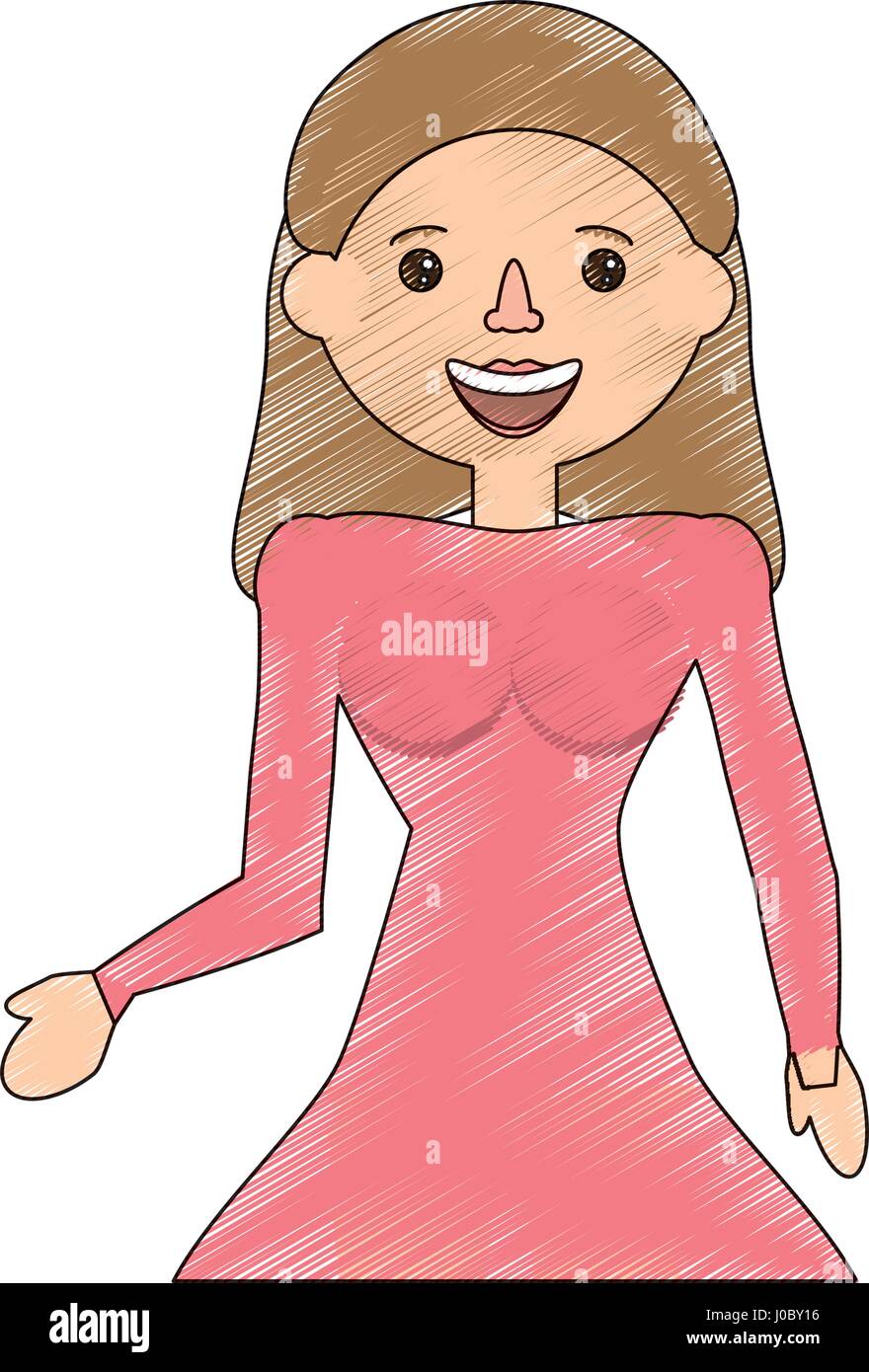 drawing woman mother image Stock Vector Image & Art - Alamy