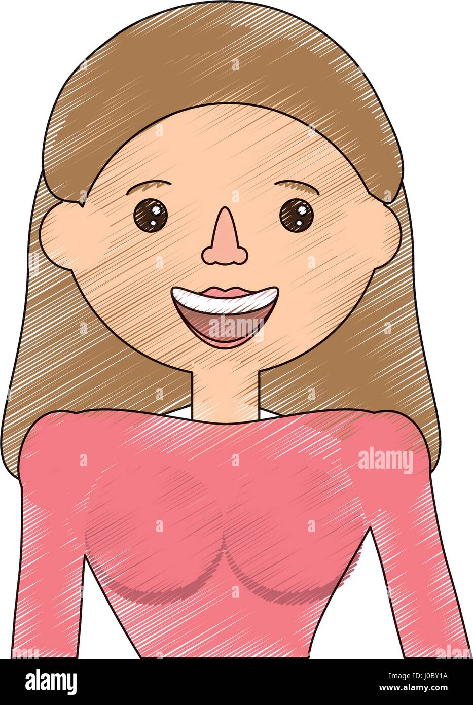 drawing woman mother image Stock Vector Image & Art - Alamy