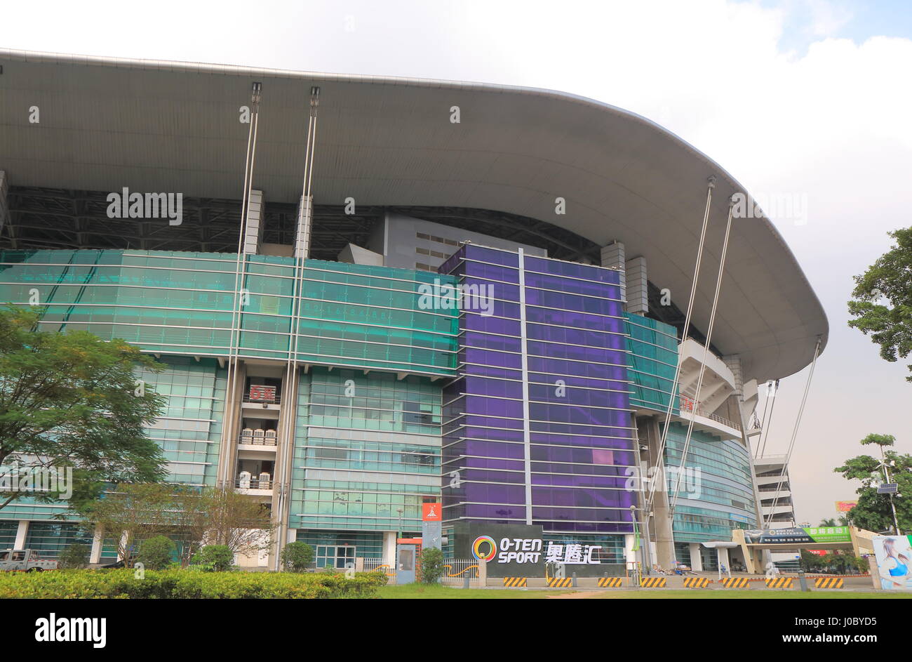 Guangzhou Olympic Sports Centre in Guangzhou China. Guangzhou Olympic ...
