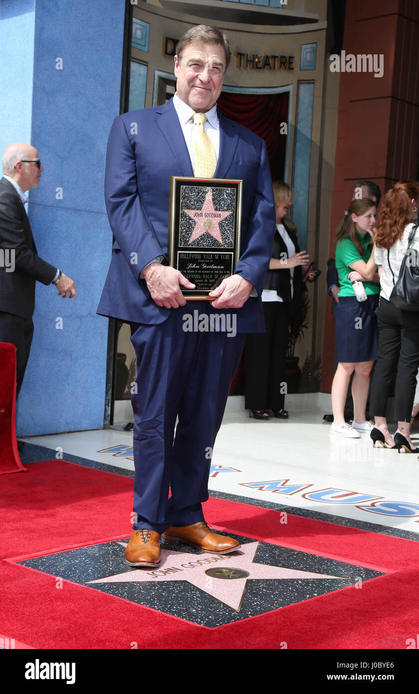 John Goodman Walk of Fame Star Ceremony on the Hollywood Walk of Fame ...