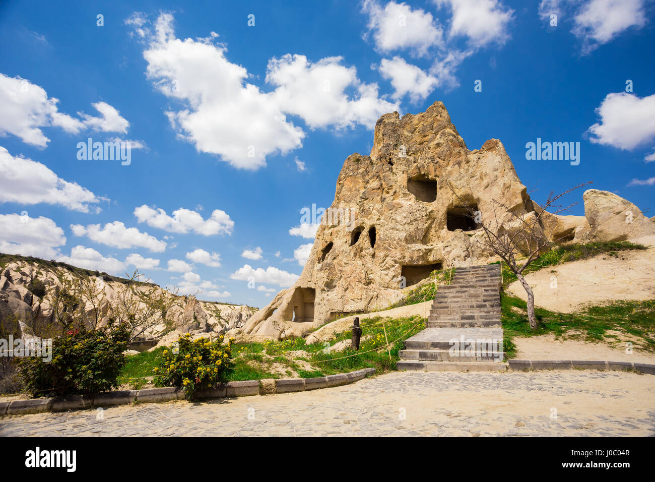 Goreme open air museum in Cappadocia, Turkey Stock Photo - Alamy
