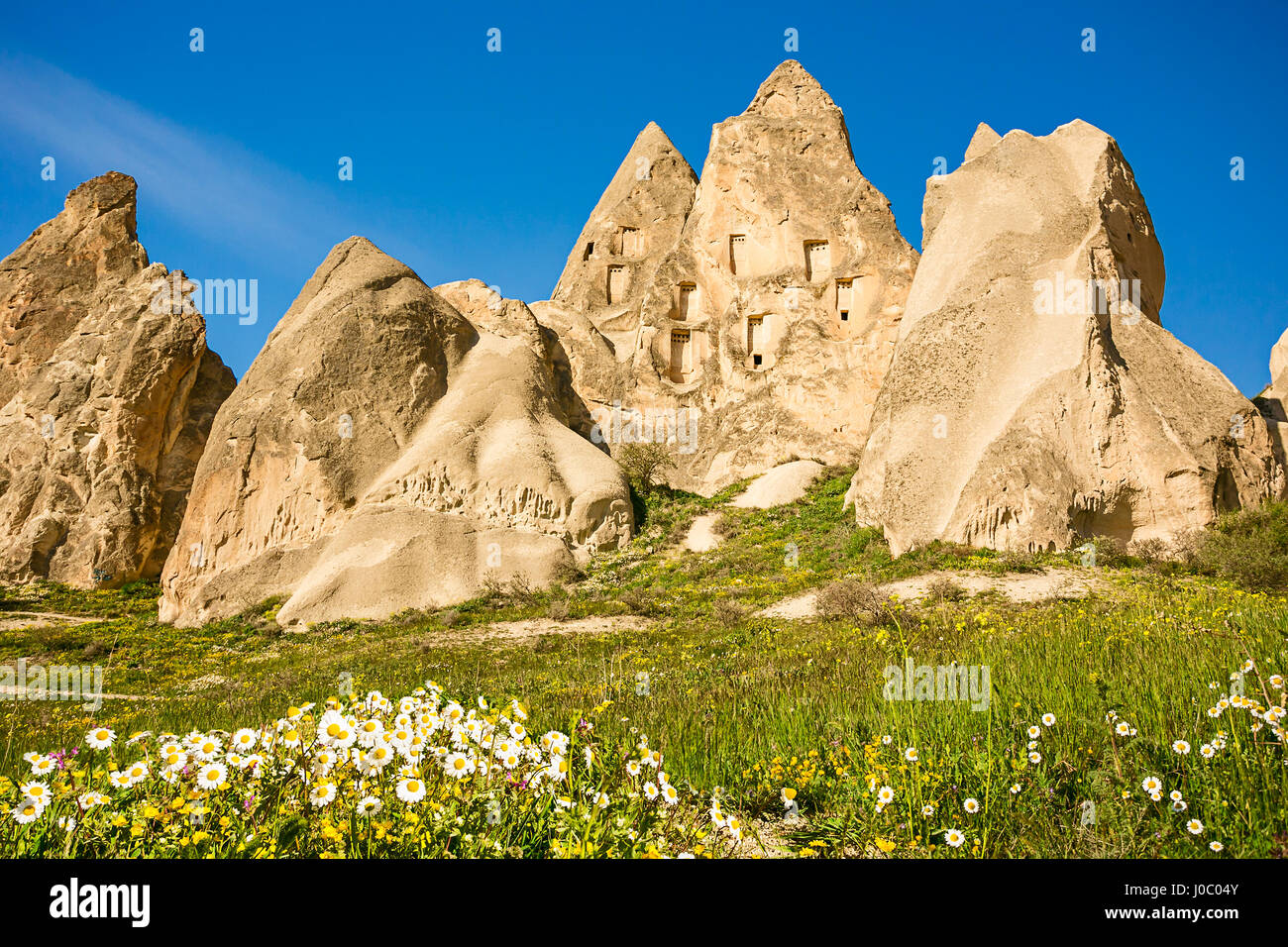 view in Cappadocia, Turkey Stock Photo - Alamy